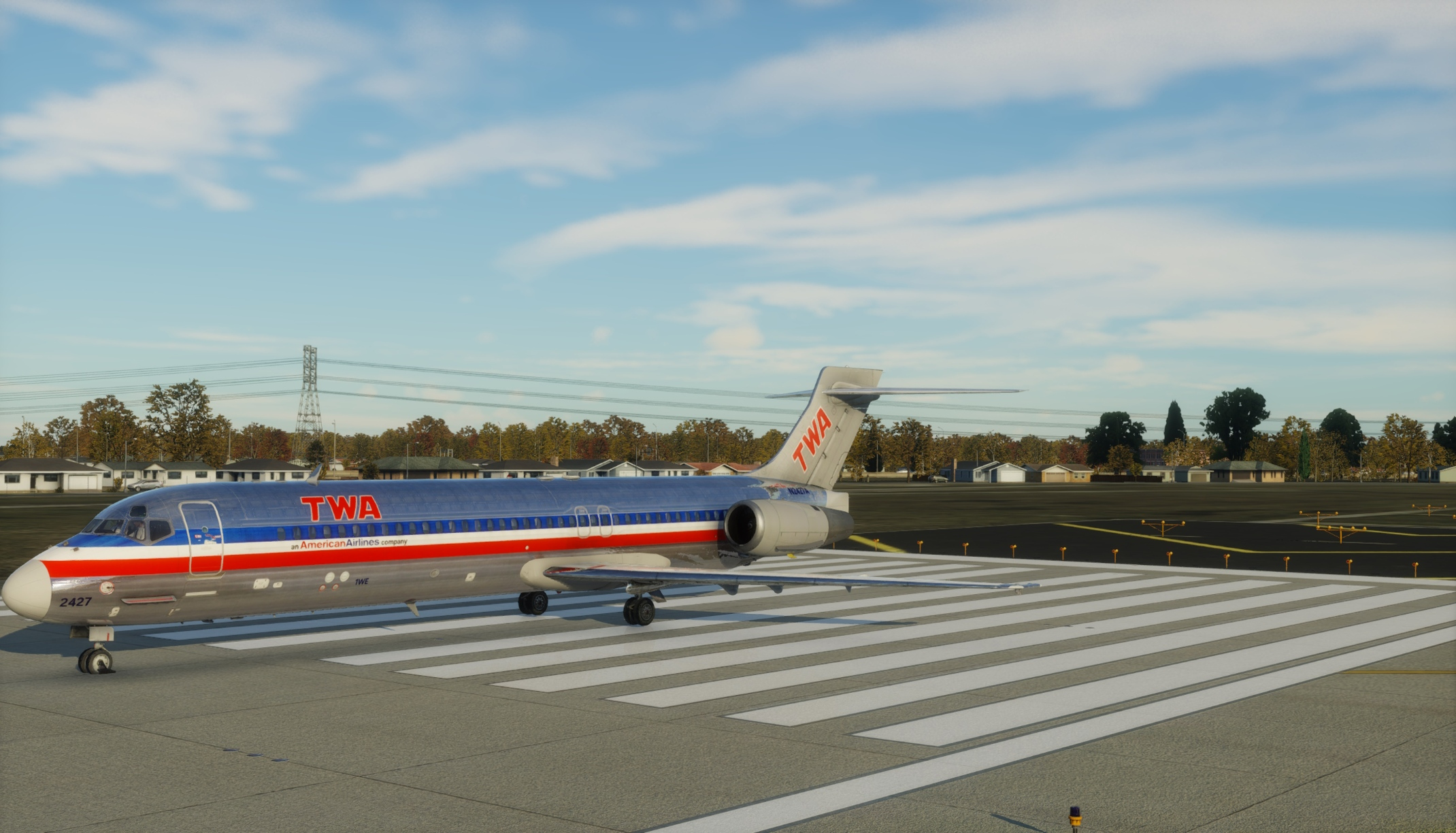 TWA New Colors/American Airlines B717 Fur_Shun XP12 - Other Aircraft ...