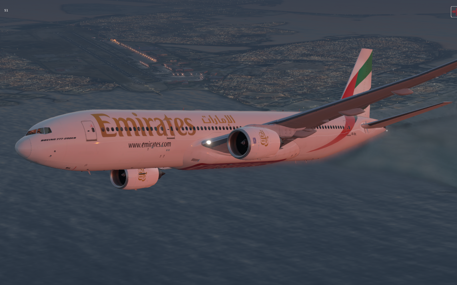 FF777 Emirates livery B777-200LR / B777-200ER - Custom Designs - X ...
