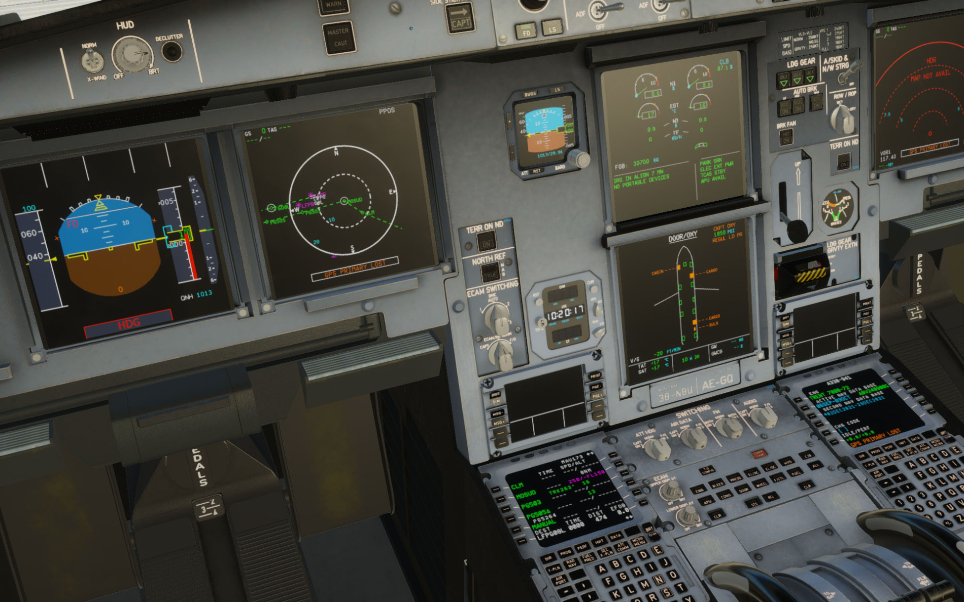 Missing 2 waypoints and vectors for RNAV Approach LFPG - Airbus A330 ...