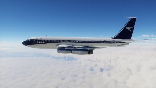 Shenshee Boeing 720B BOAC 60s Livery - Other Aircraft Livery - X-Plane ...