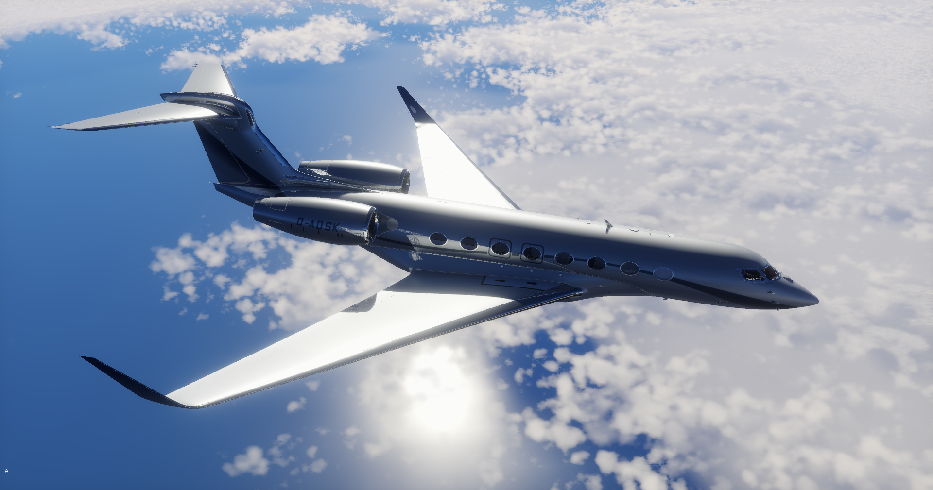 [D-ADSK] Livery for the AKD GLF650ER - AKD Studio - X-Plane.Org Forum