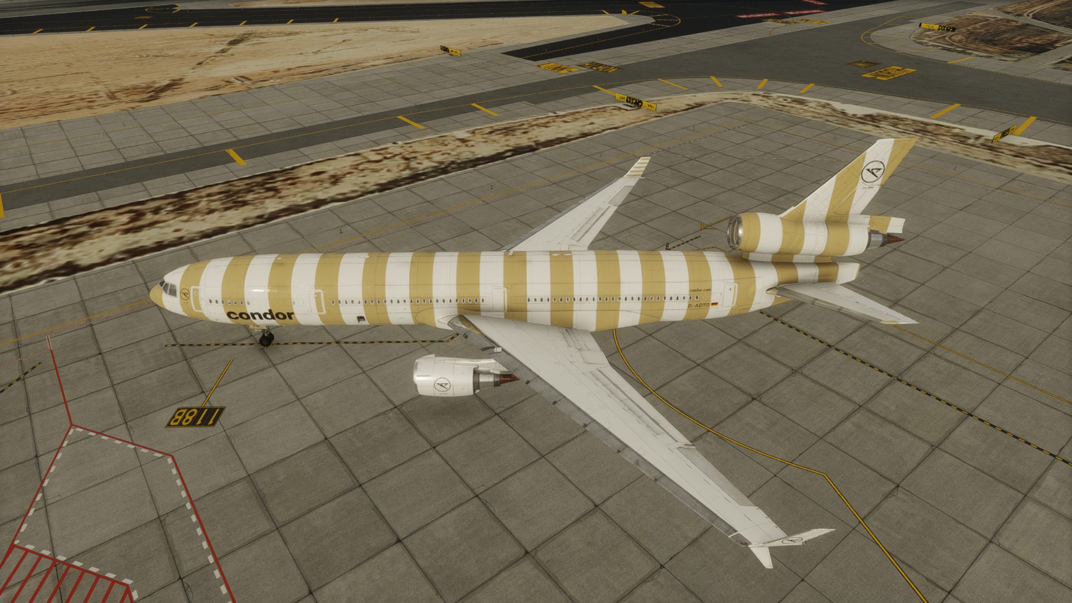 Rotate MD11P - Condor [CFG-DE] - D-ADTO - Rotate MD-11 - X-Plane.Org Forum