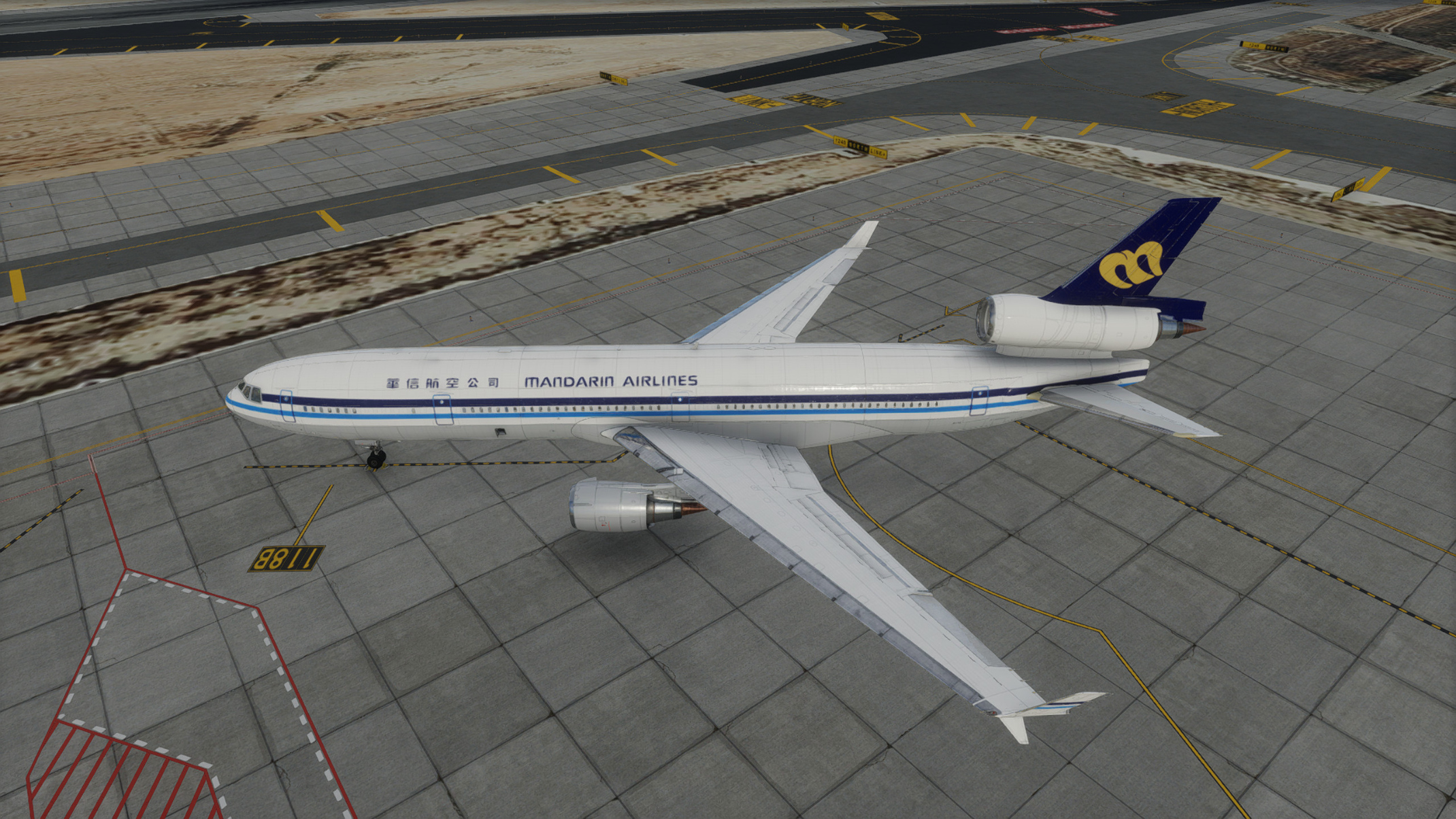 Rotate MD-11P - Mandarin Airlines [MDA-AE] - B-150 - Rotate MD-11 - X ...