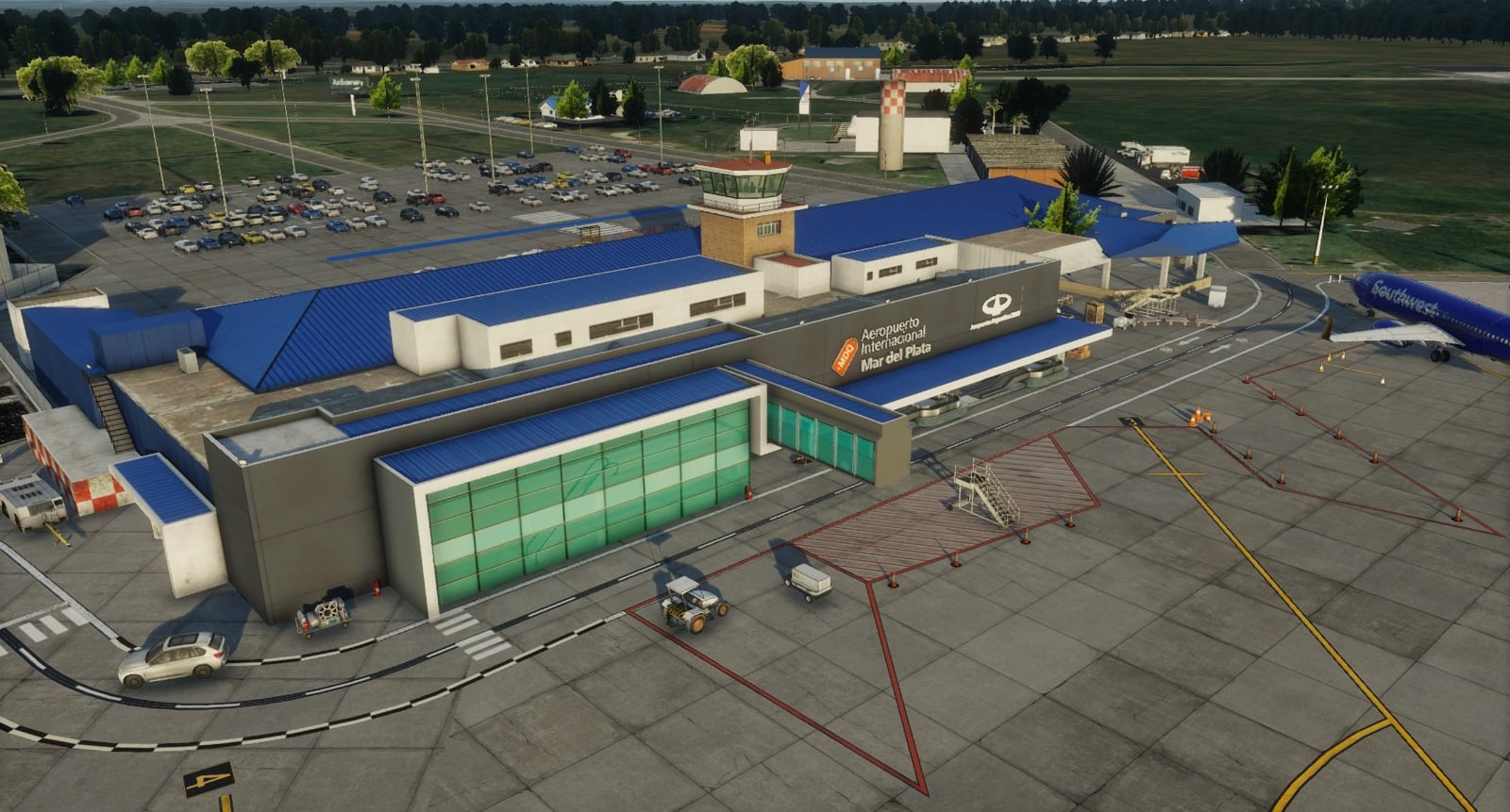 SAZM - Mar del Plata International Airport - Scenery Packages XP12 - X ...