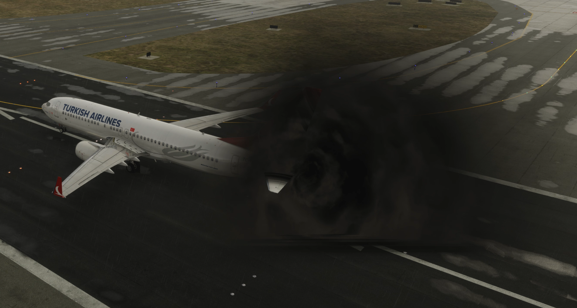 APU black smoke - ZIBO B738-800 modified - X-Plane.Org Forum