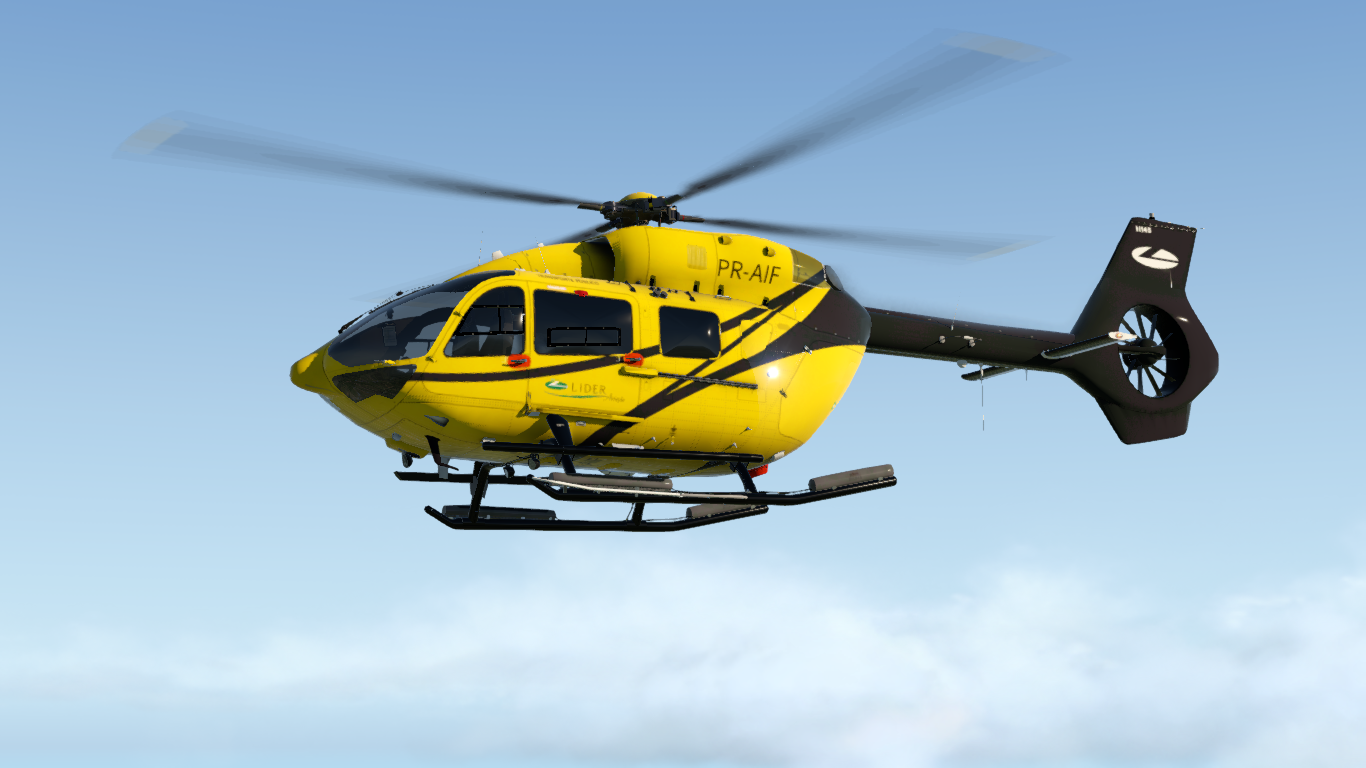 Líder Aviação PR-AIF XFER Designs H145 - Helicopters / Gyros - X-Plane ...