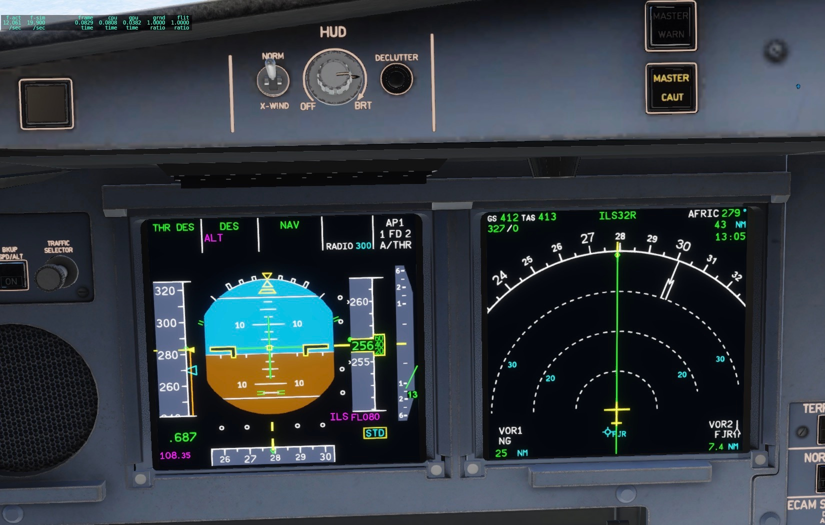 Speed brakes versus managed descent - Airbus A330-900 - X-Plane.Org Forum