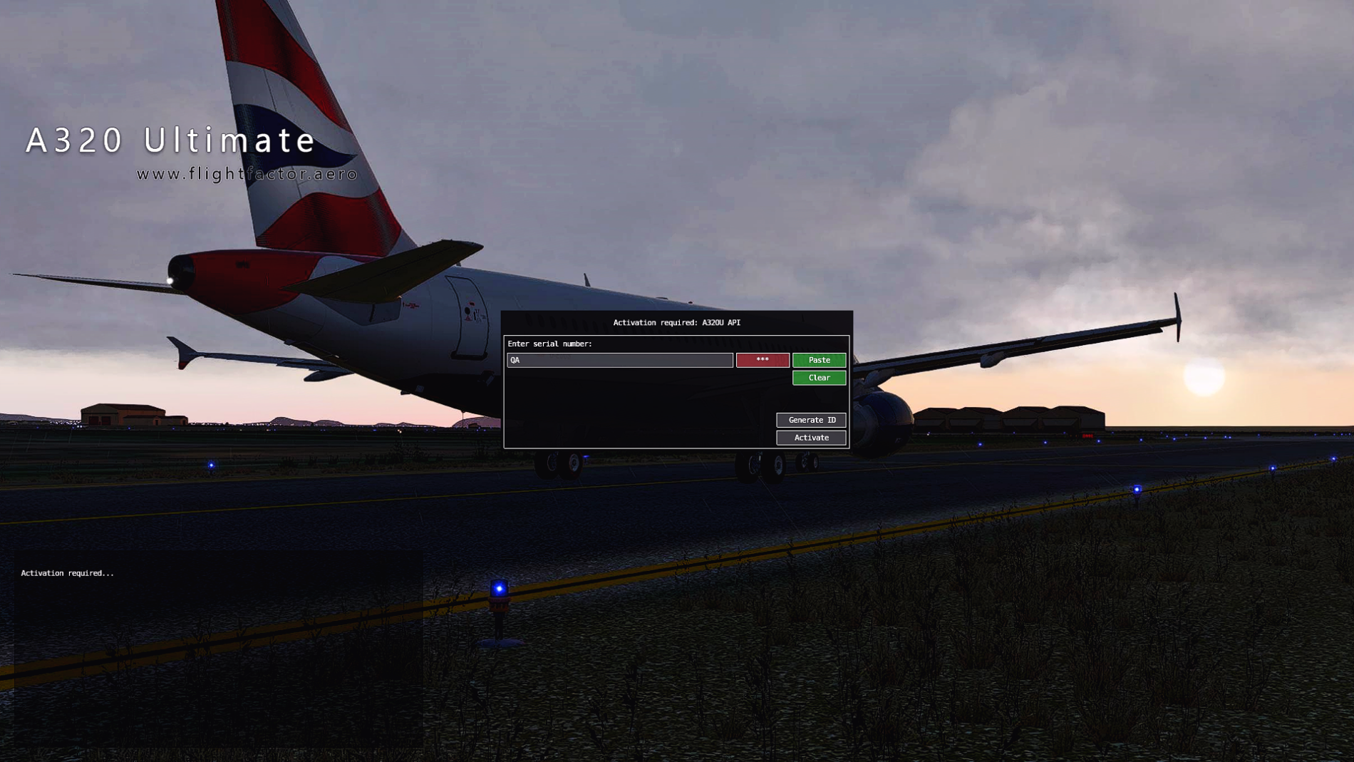FFA320 activation isn't working[FIXED] - 320 Ultimate by FlightFactor ...