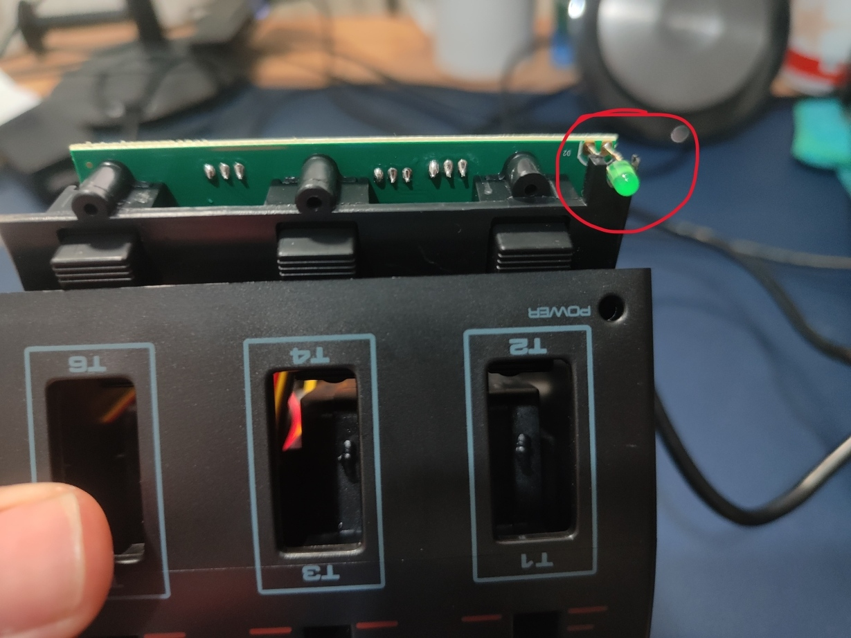Saitek throttle quadrant USB conversion using arduino - Hardware - X ...