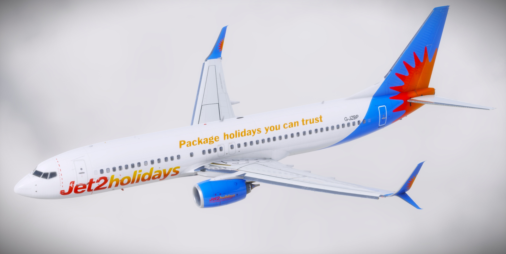 LevelUp 737-800 Jet2 Holidays (3-Pack) 4K - Other Aircraft Livery - X ...
