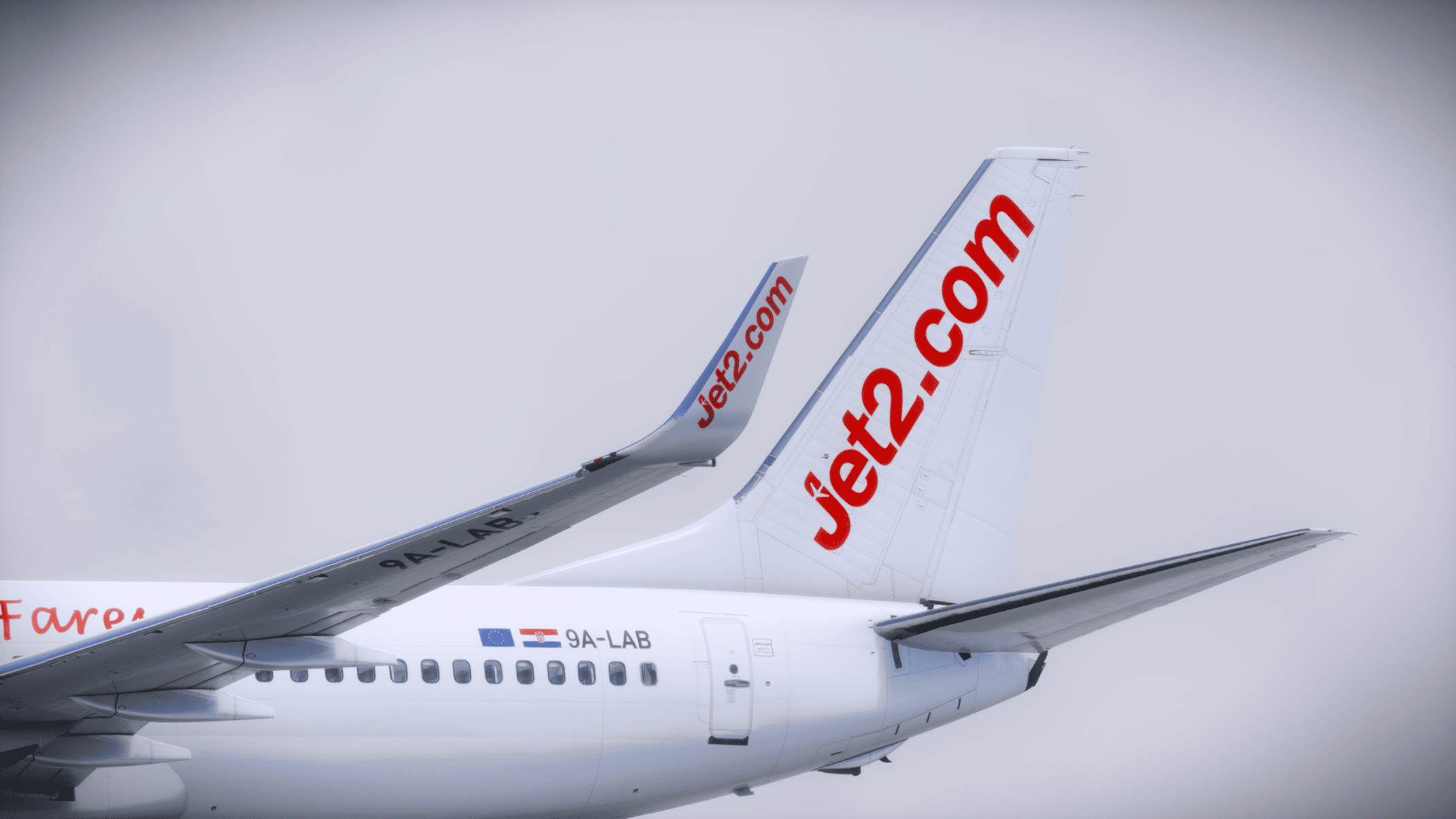 LevelUp 737-800 Jet2 [LEASED] (2-Pack) 4K - Other Aircraft Livery - X ...