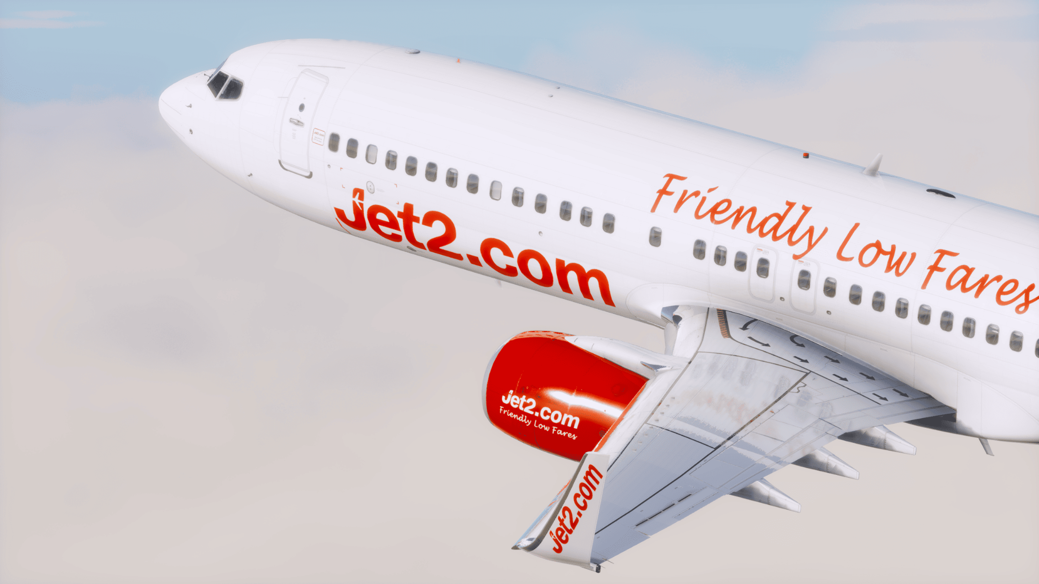 LevelUp 737-800 Jet2 [LEASED] (2-Pack) 4K - Other Aircraft Livery - X ...