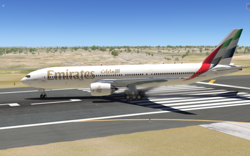 New Emirates Livery FF777 / 777-200ER / B777-200LR / B777-300ER / B777 ...