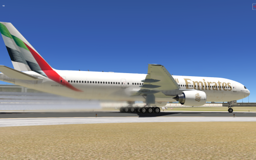 New Emirates Livery FF777 / 777-200ER / B777-200LR / B777-300ER / B777 ...