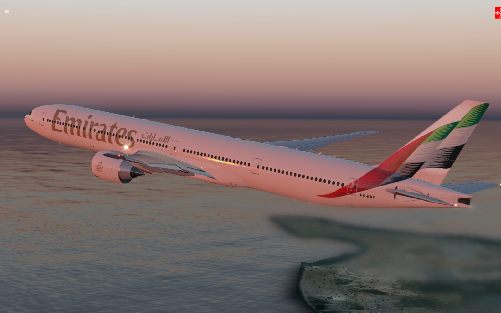 New Emirates Livery FF777 / 777-200ER / B777-200LR / B777-300ER / B777 ...