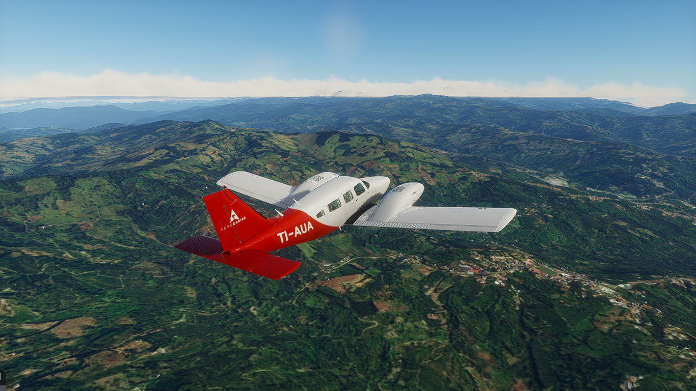TI-AUA Aero Caribe Air Charter CIS Piper Seneca II - Other Payware ...