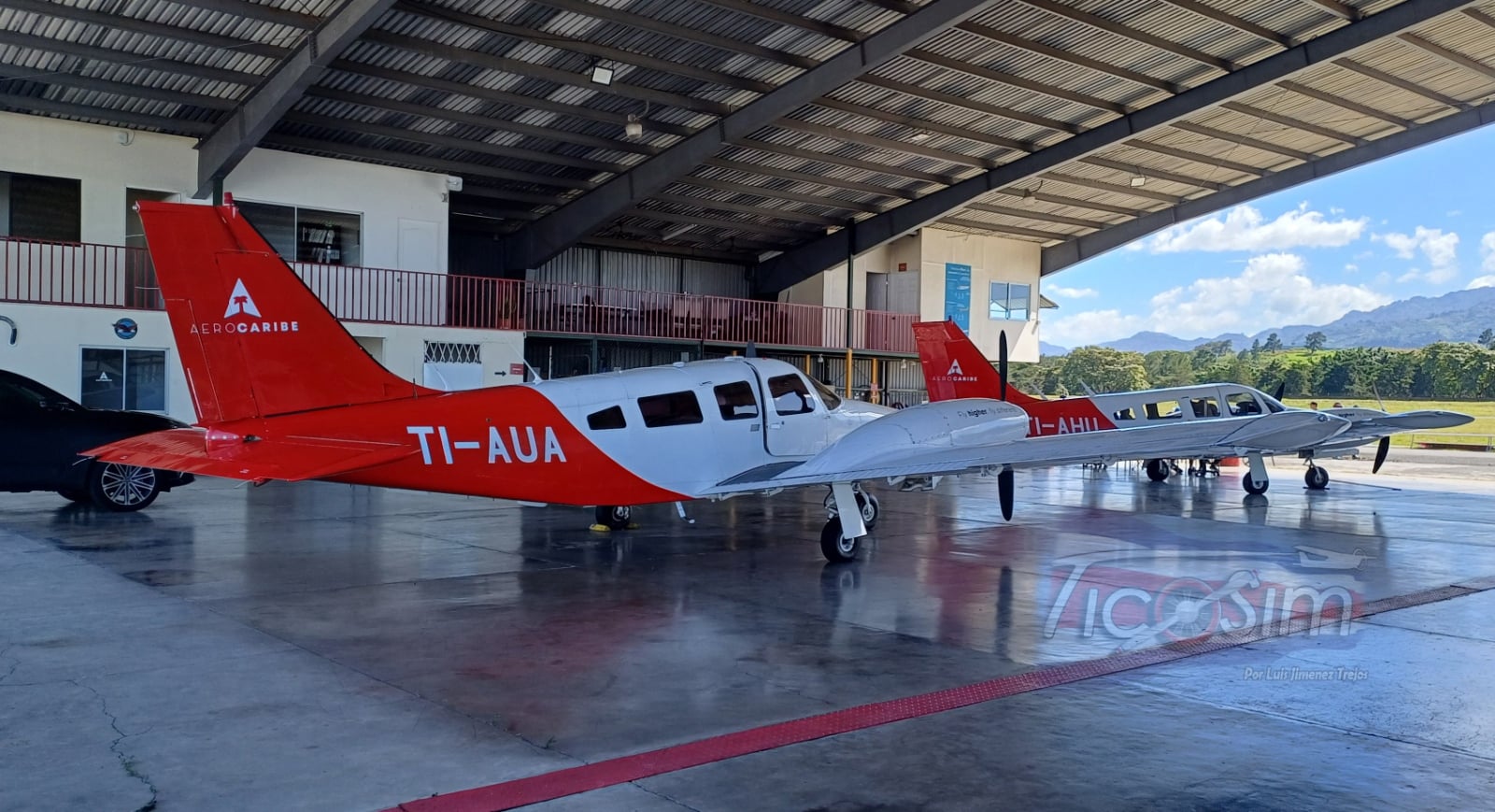TI-AUA Aero Caribe Air Charter CIS Piper Seneca II - Other Payware ...