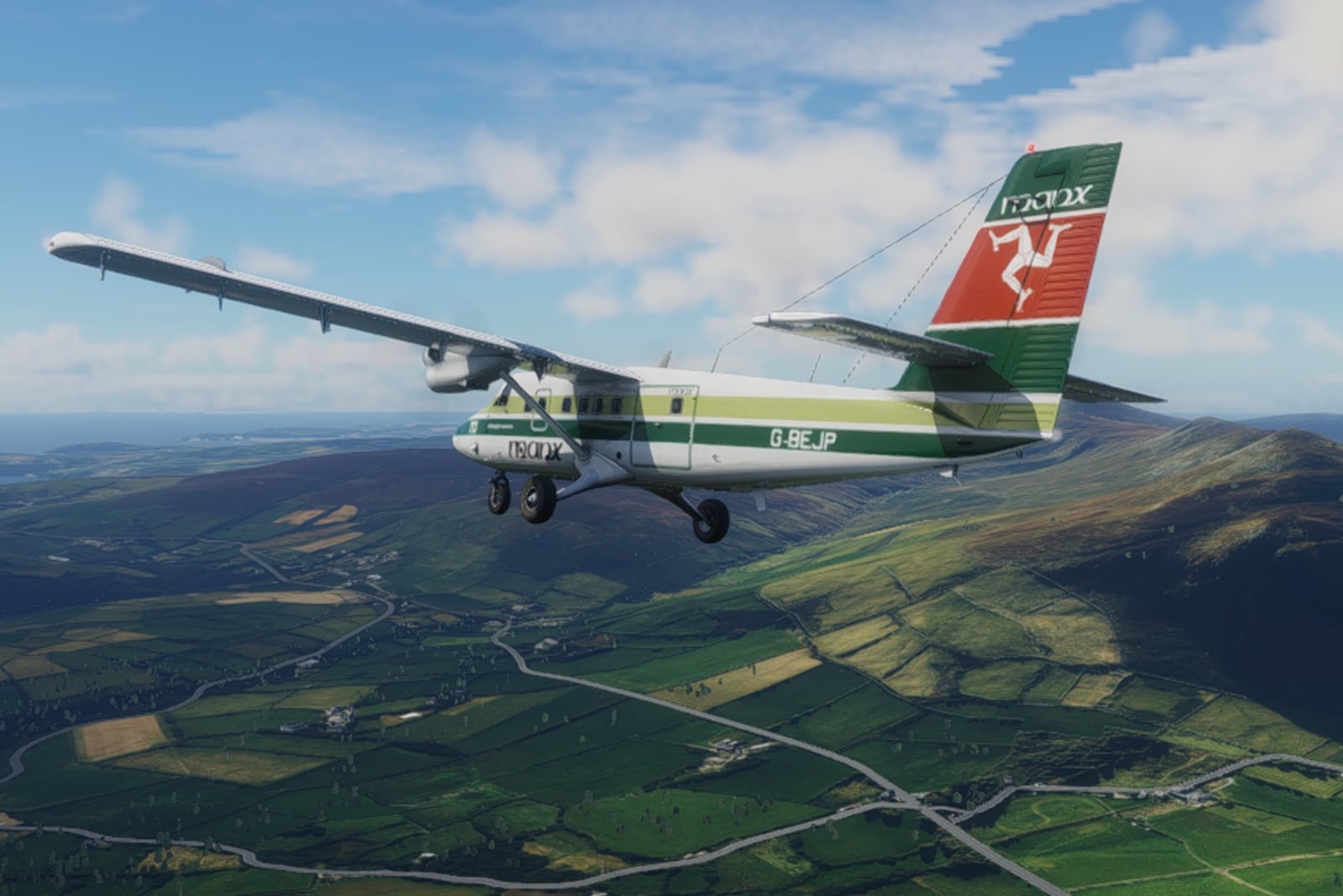 G-BEJP Manx Airlines Livery for RWD Twin Otter. - Other Payware ...