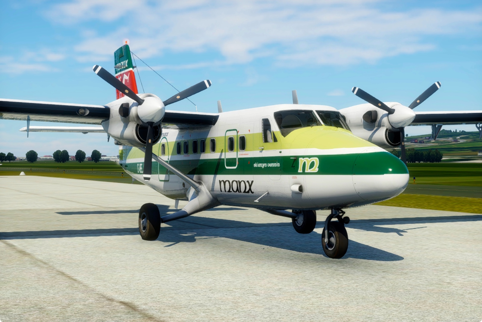 G-BEJP Manx Airlines Livery for RWD Twin Otter. - Other Payware ...