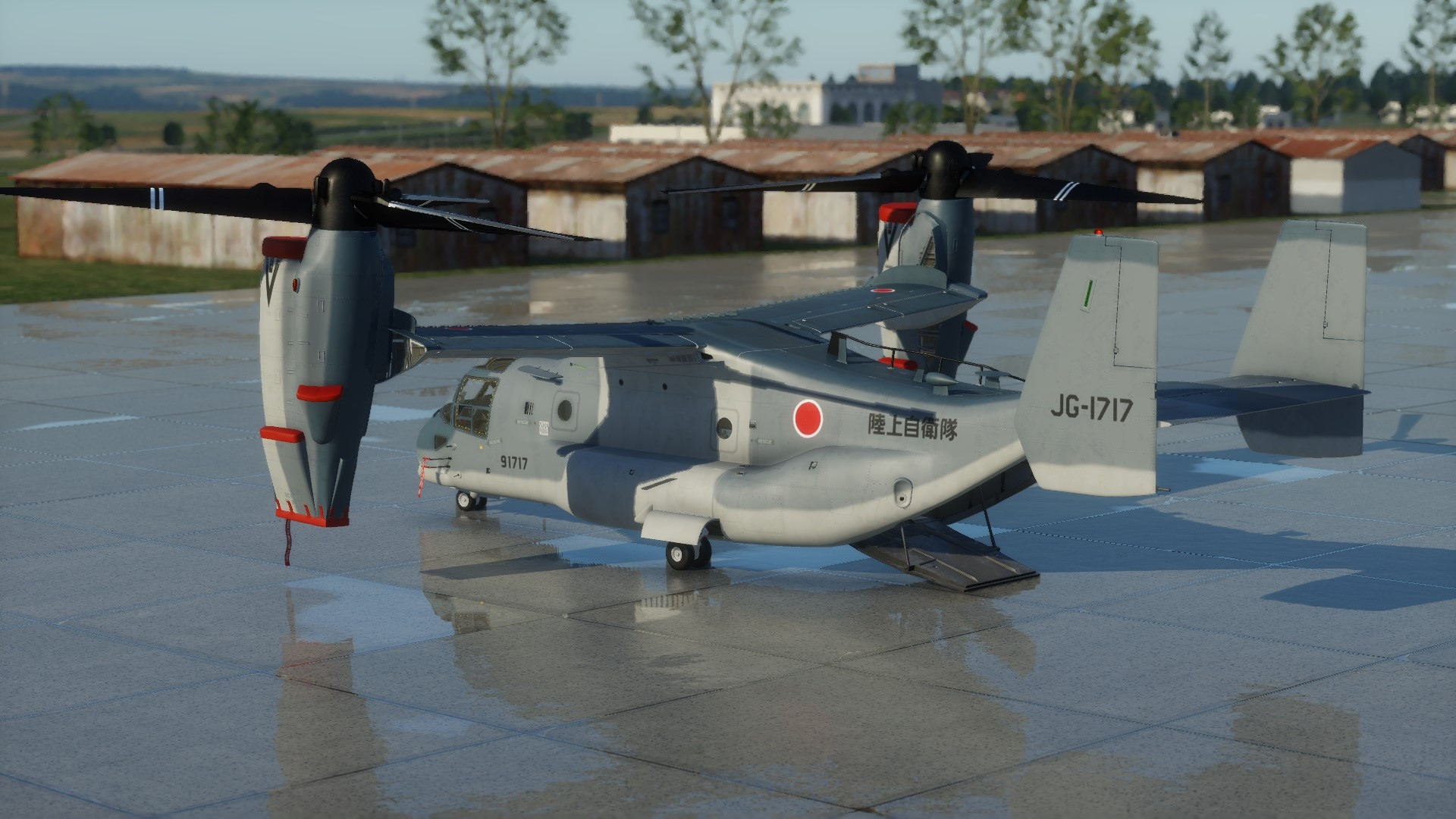 Japan Self Defense Force livery for AOA Simulation XP12 V-22J Osprey ...