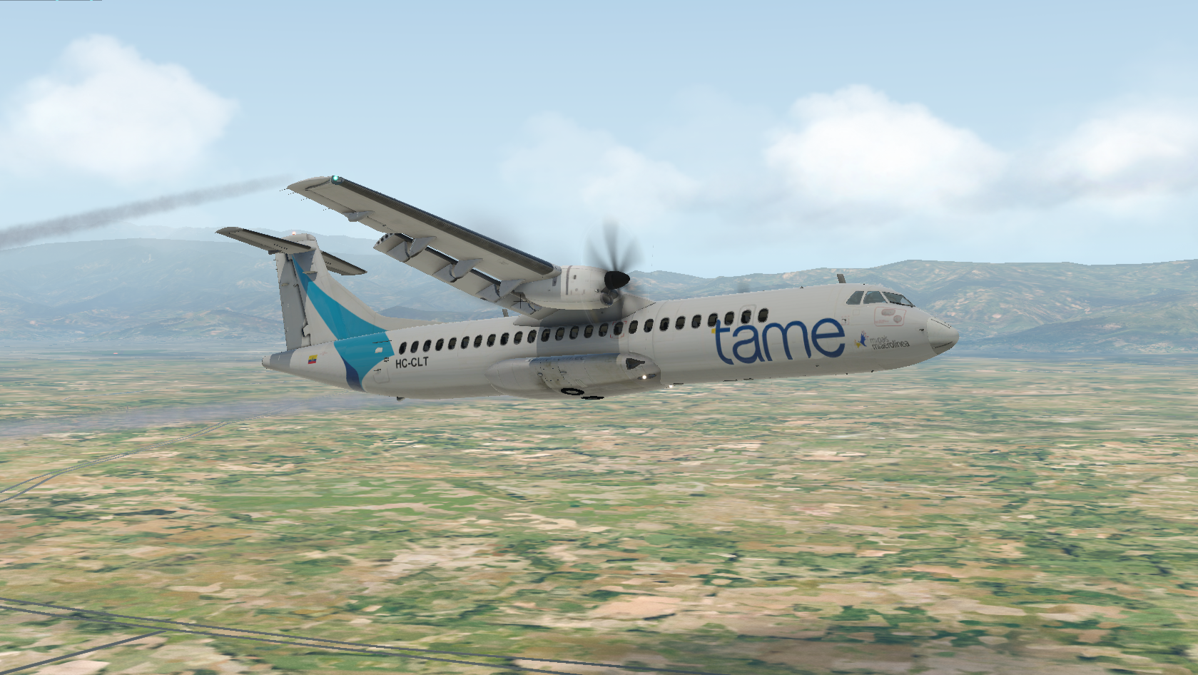 ATR 72-500 Tame (HC-CLT) - Other Aircraft Livery - X-Plane.Org Forum