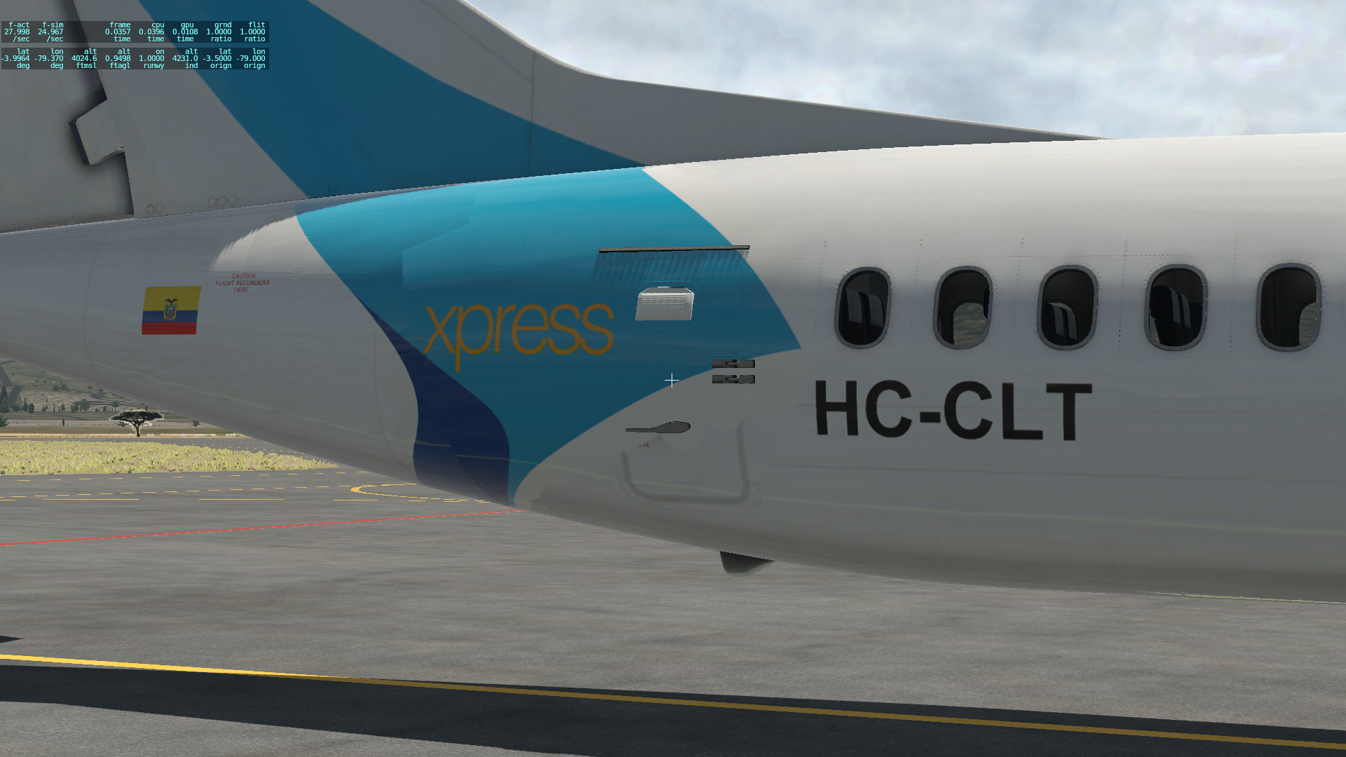 ATR 72-500 Tame xpress (HC-CLT) - Other Aircraft Livery - X-Plane.Org Forum