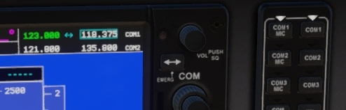 COM1 and COM2 colors on G1000 - Thranda Cessna 208 Caravan / Grand ...