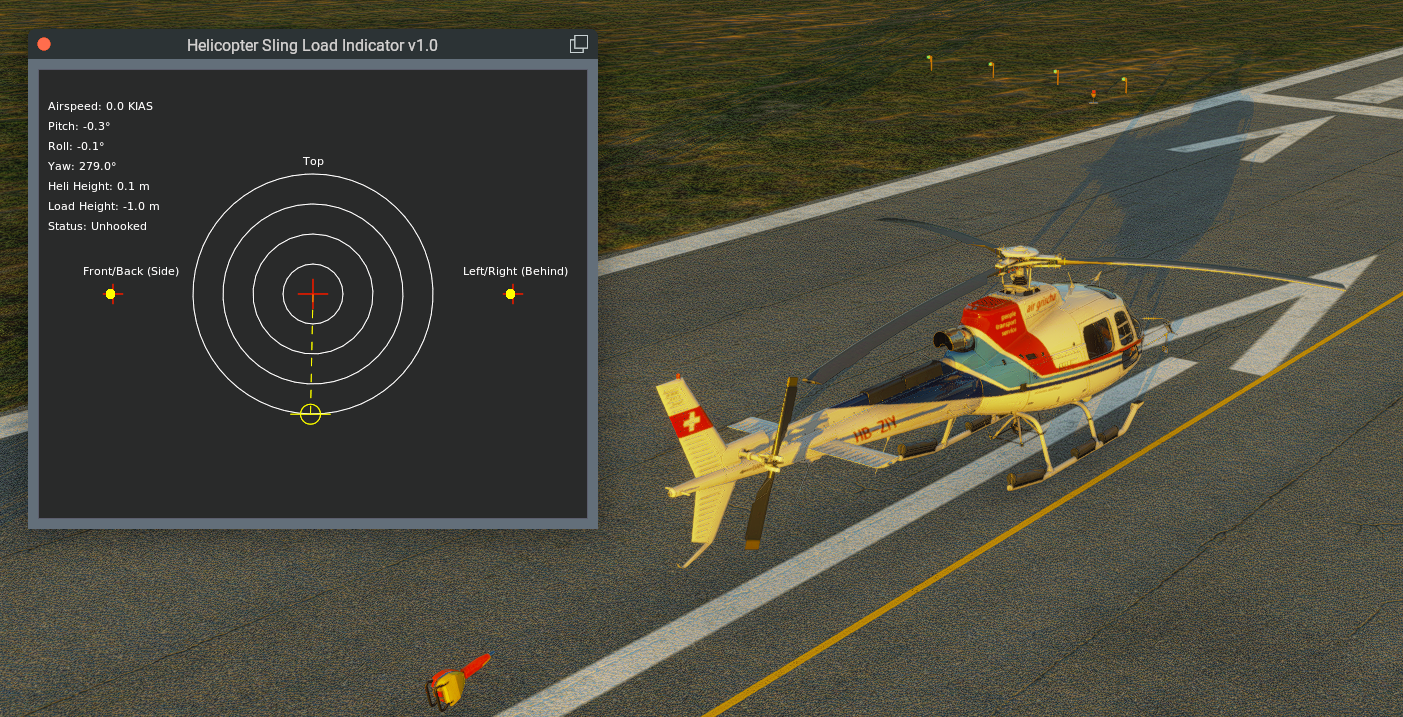 Helicopter Sling load Indicator (External hook load) - Helicopter ...