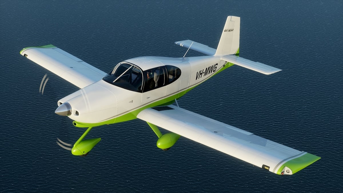 Livery "VH-MWG" for default XP12 Van's Aircraft RV-10 by Laminar ...