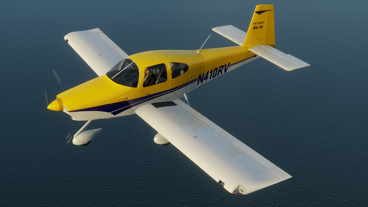 Livery "N410RV" for default XP12 Van's Aircraft RV-10 by Laminar ...
