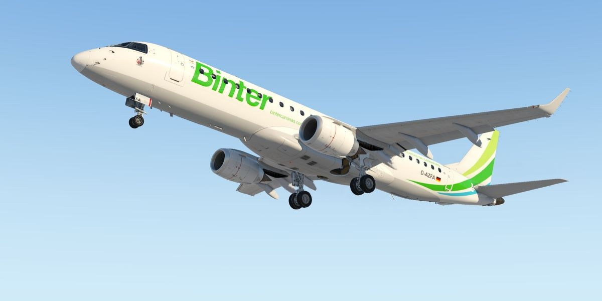 X-Crafts E-Jets Family E190 Binter D-AZFA - E-Jets Family by X-Crafts ...