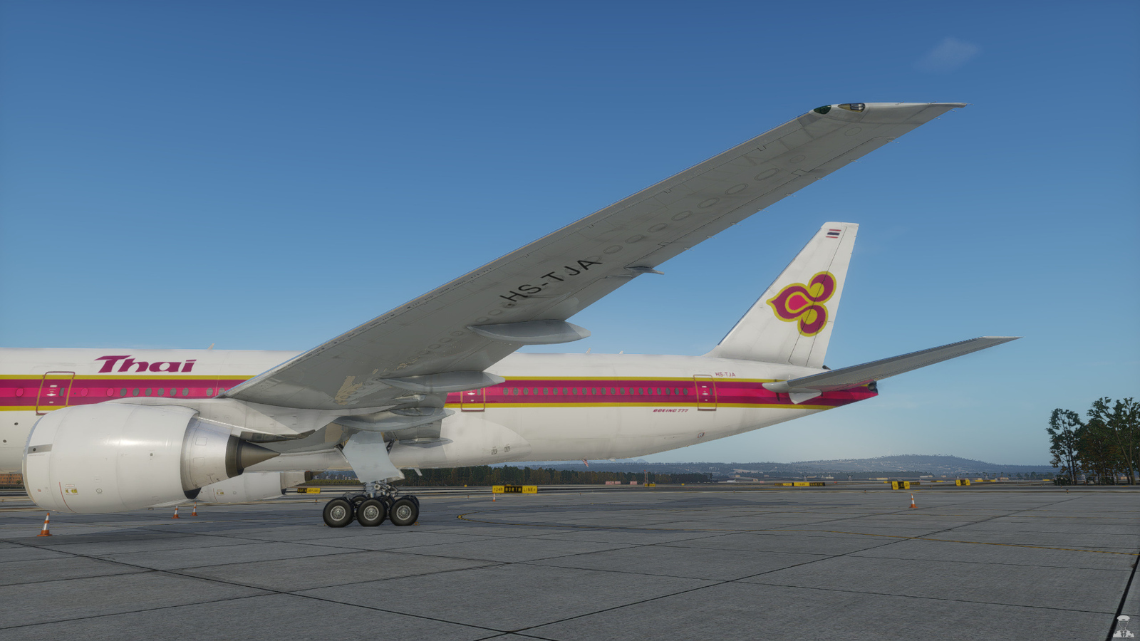 FF B772 V2 - Thai Airways (1997) [THA-TG] - HS-TJA - FF 777 Ultimate ...