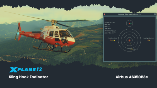 Sling Load Indicator for Helicopter with additional views (Front/Side ...