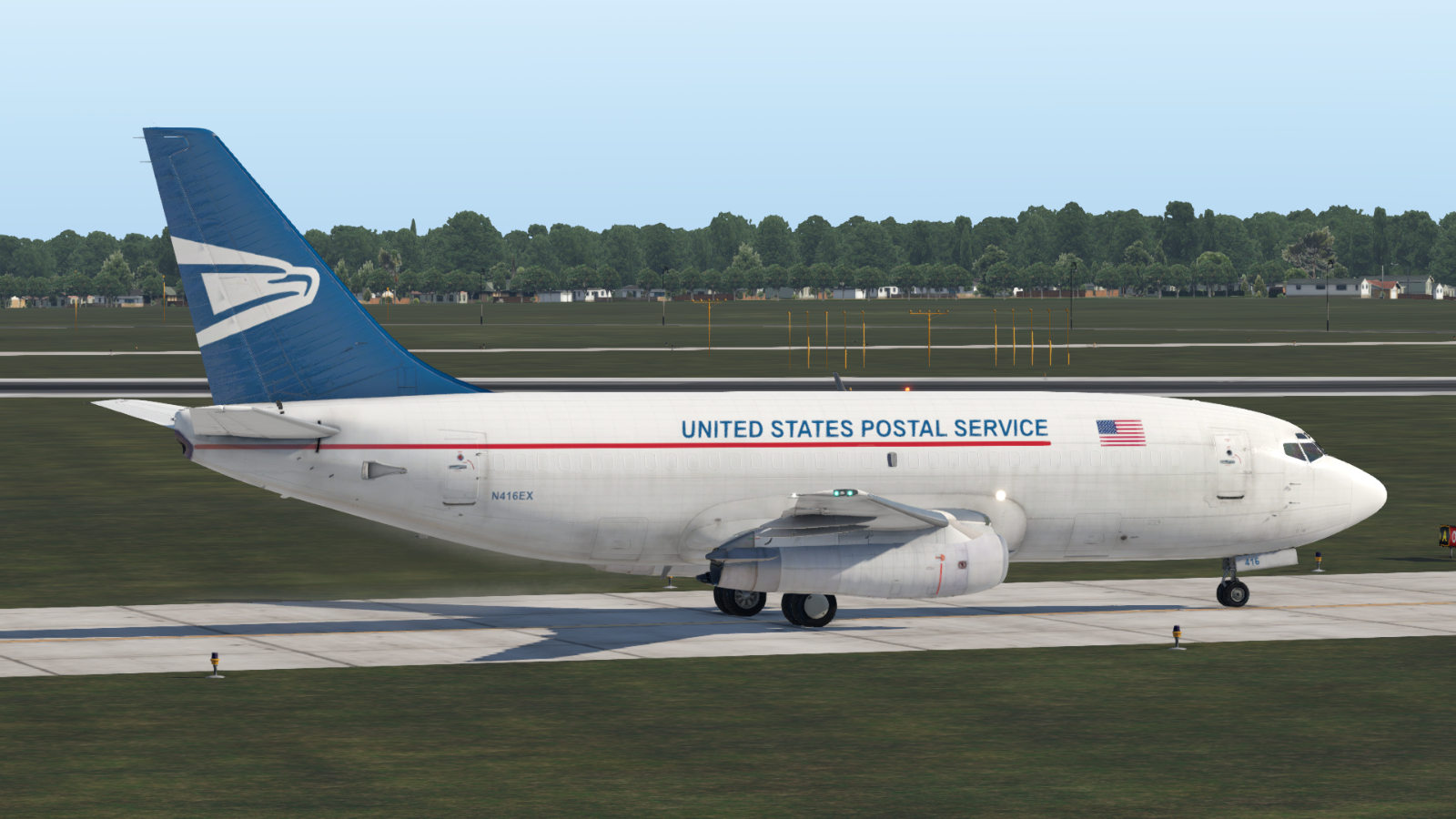 FlyJSim 737-200 - United States Postal Service (Fictional) - 732 ...