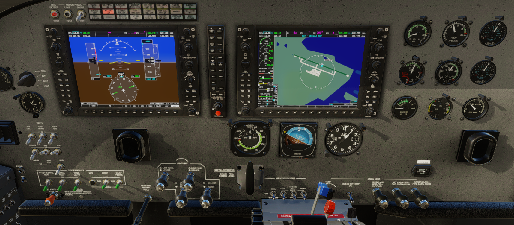 G1000 PFD MFD gone - Thranda Cessna 208 Caravan / Grand Caravan - X ...