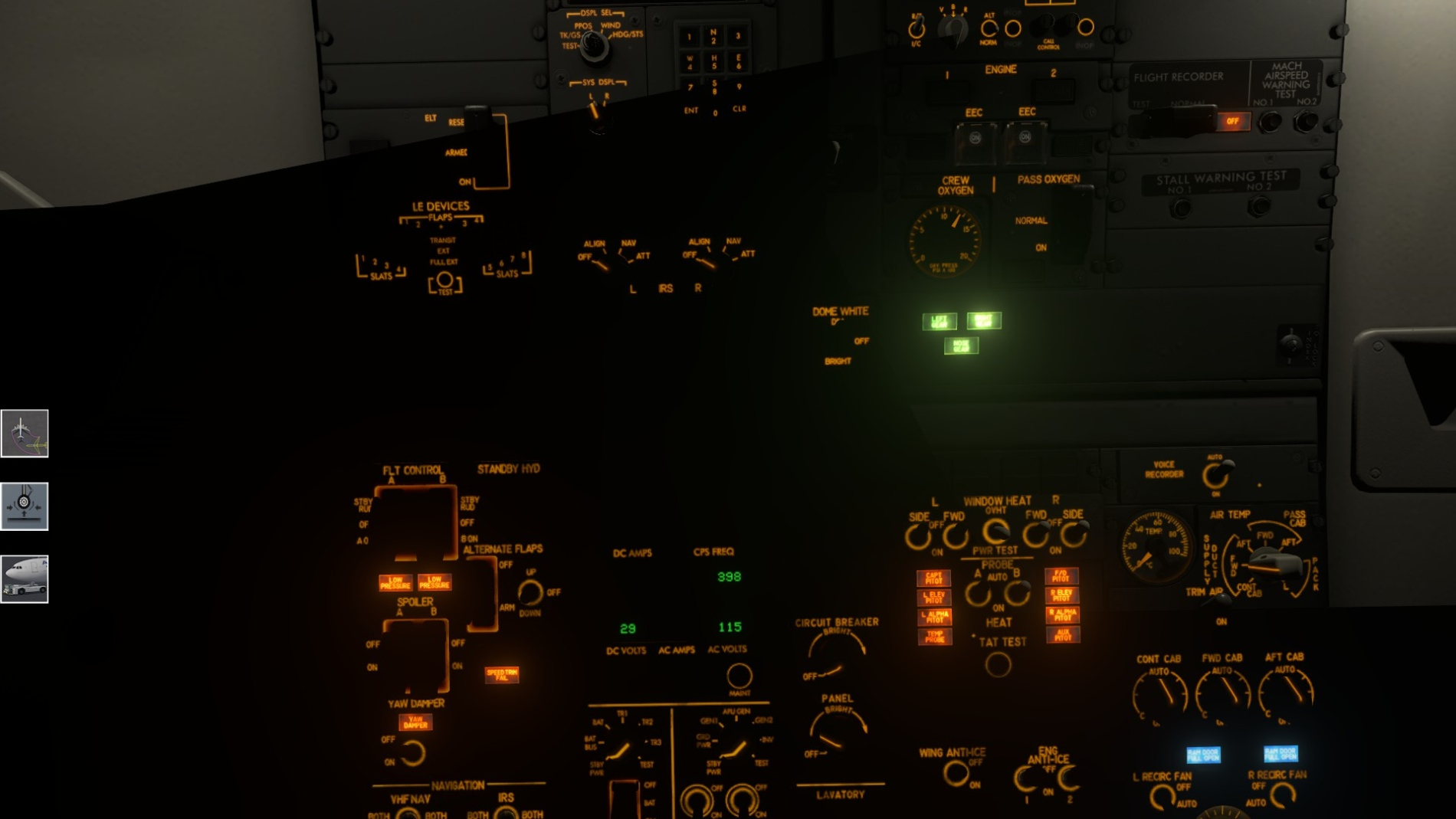 Cockpit light issue (didn't work) - ZIBO B738-800 modified - X-Plane ...