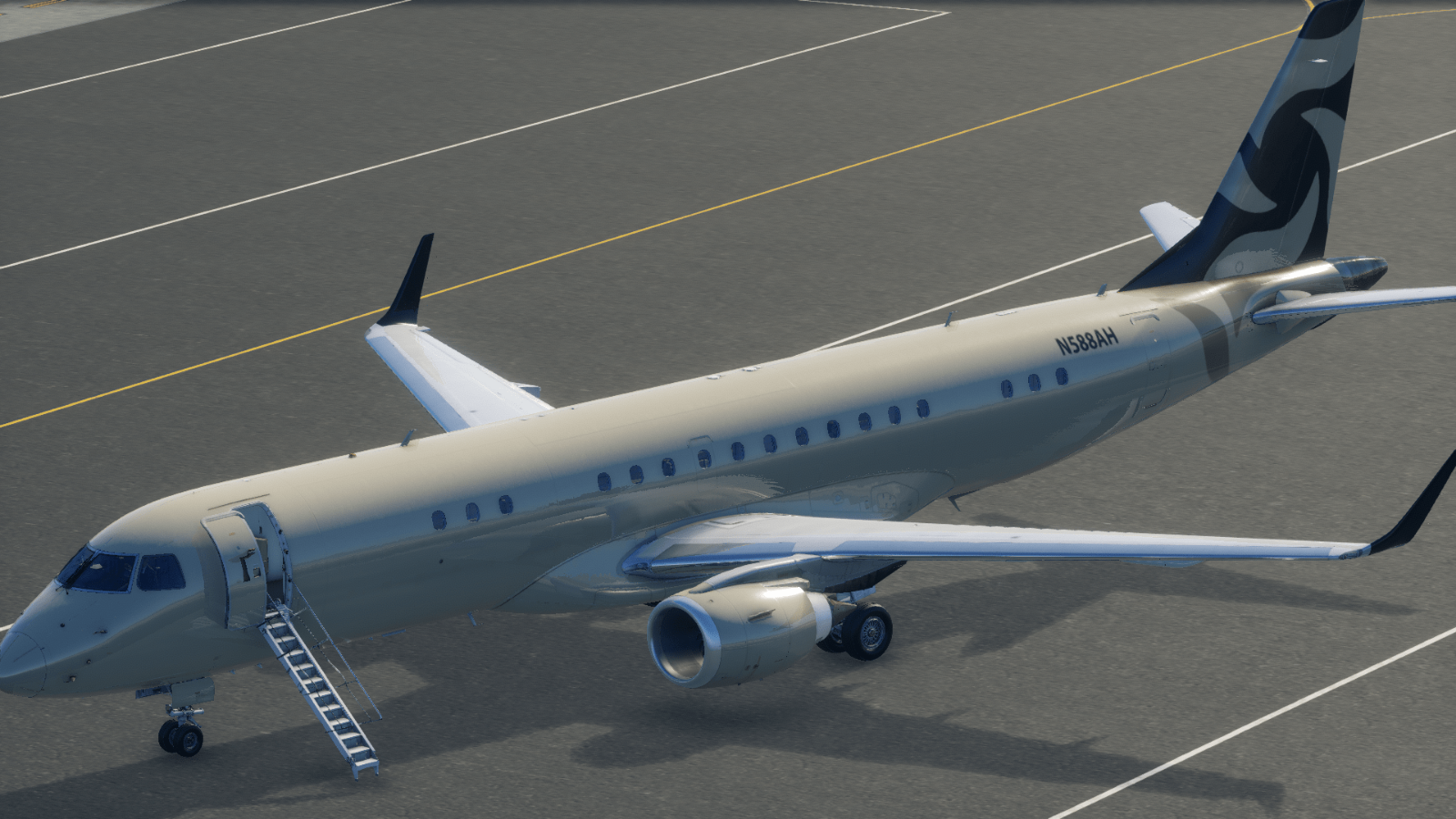 Lineage 1000 N558AH - E-Jets Family by X-Crafts - X-Plane.Org Forum