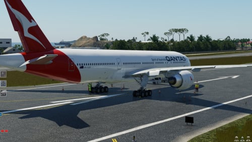 Fictional Qantas B777v2 Texture - FF 777 Ultimate - X-Plane.Org Forum