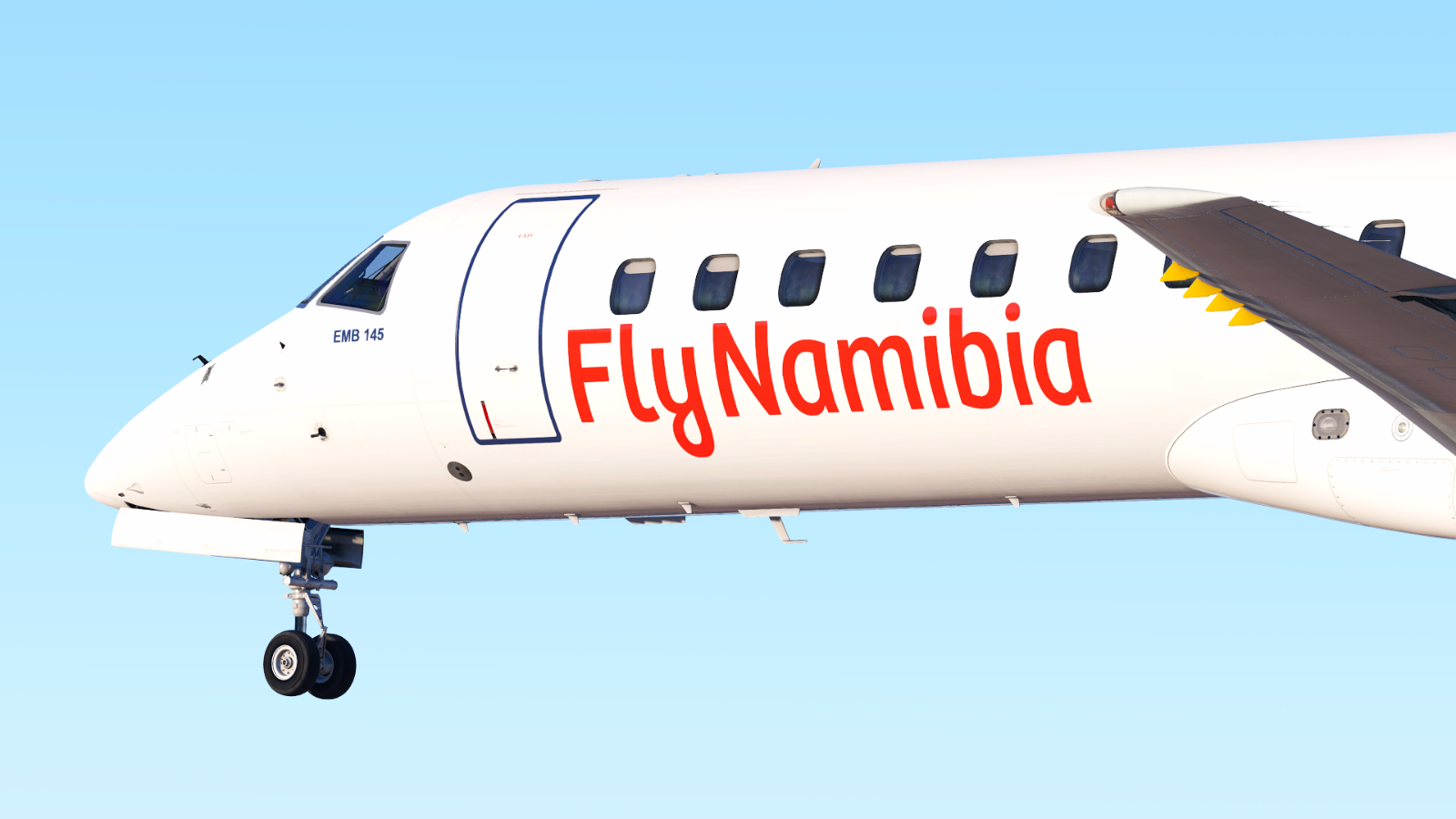 X-Craft Westair Aviation (FlyNamibia) Embraer ERJ-145EP V5-WEE - ERJ ...