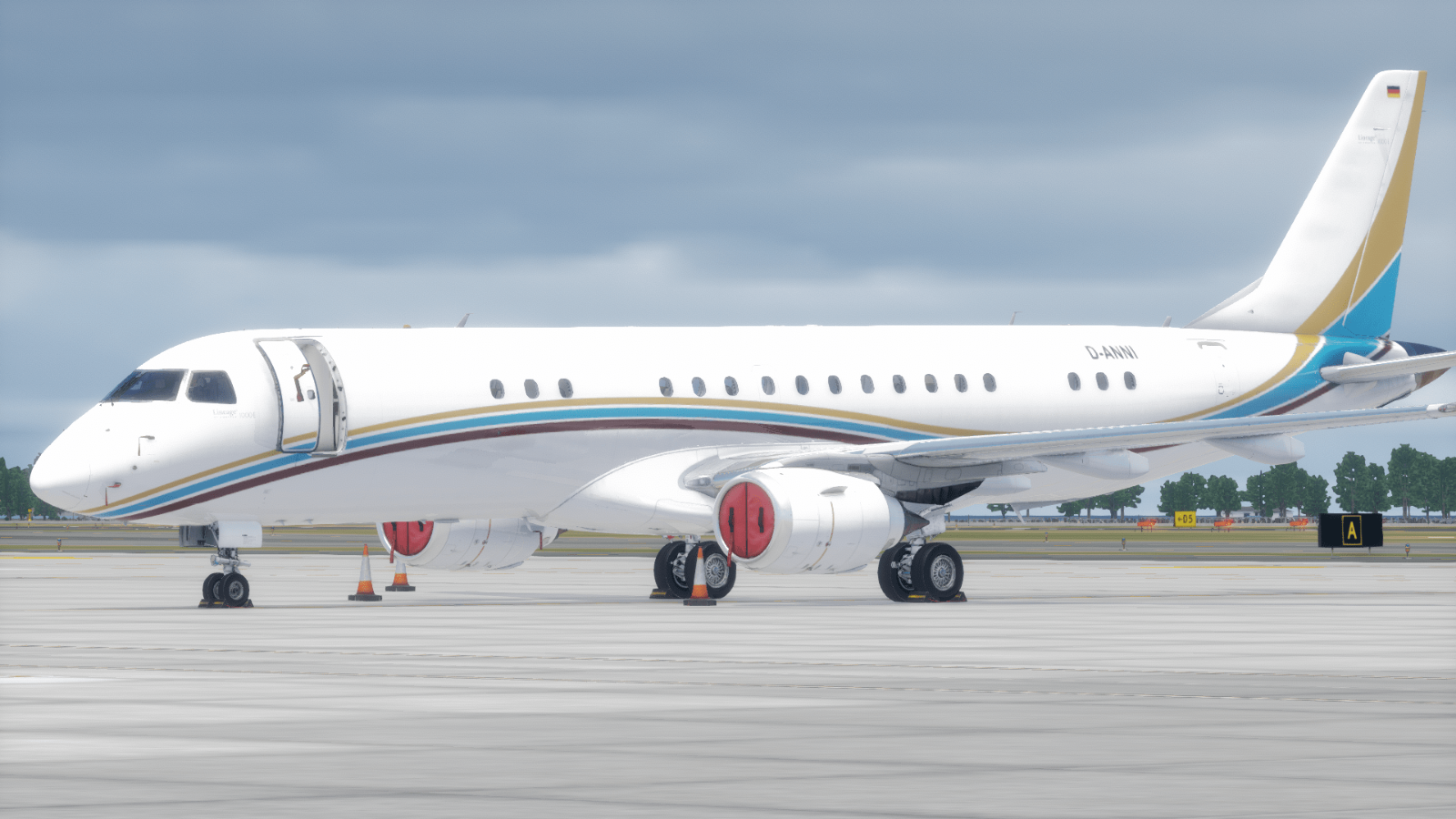 Lineage 1000 D-ANNI Vistajet - E-Jets Family by X-Crafts - X-Plane.Org ...