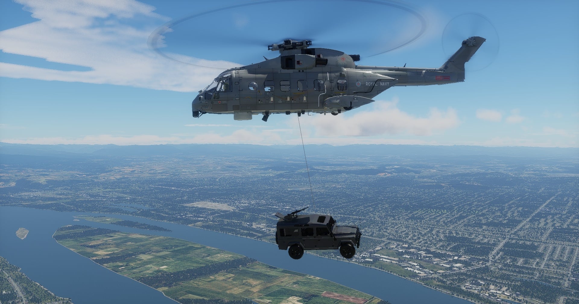 AW101 Merlin XP12 with In-flight refueling - Helicopters - Rotorcraft ...