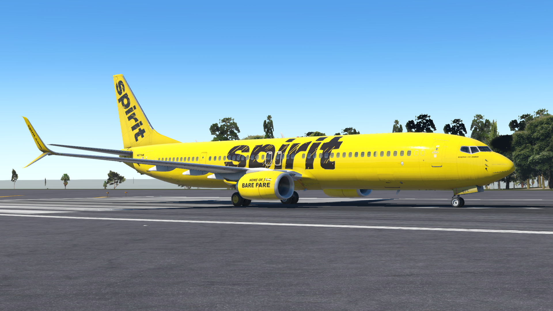LevelUP 737NG Series - Spirit Airlines 3 Pack (Fictional) - Other ...