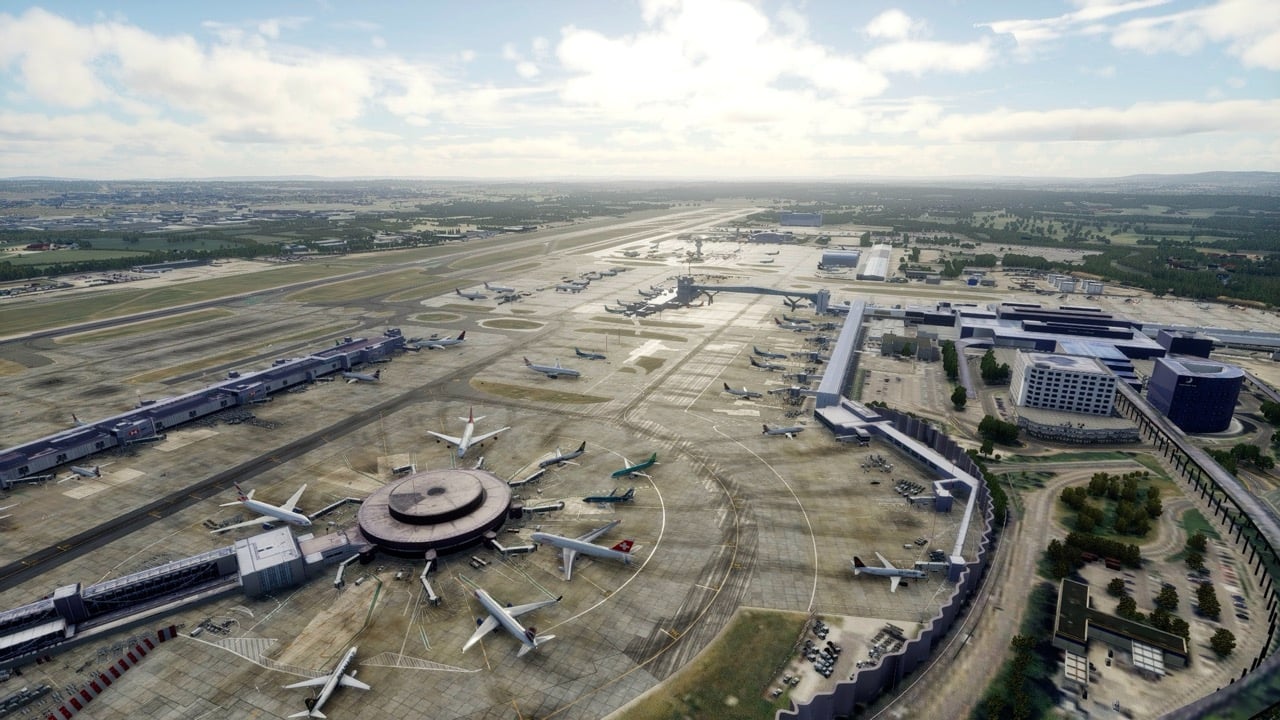 EGKK gatwick international airport version 2.0 (XP12) - Scenery ...