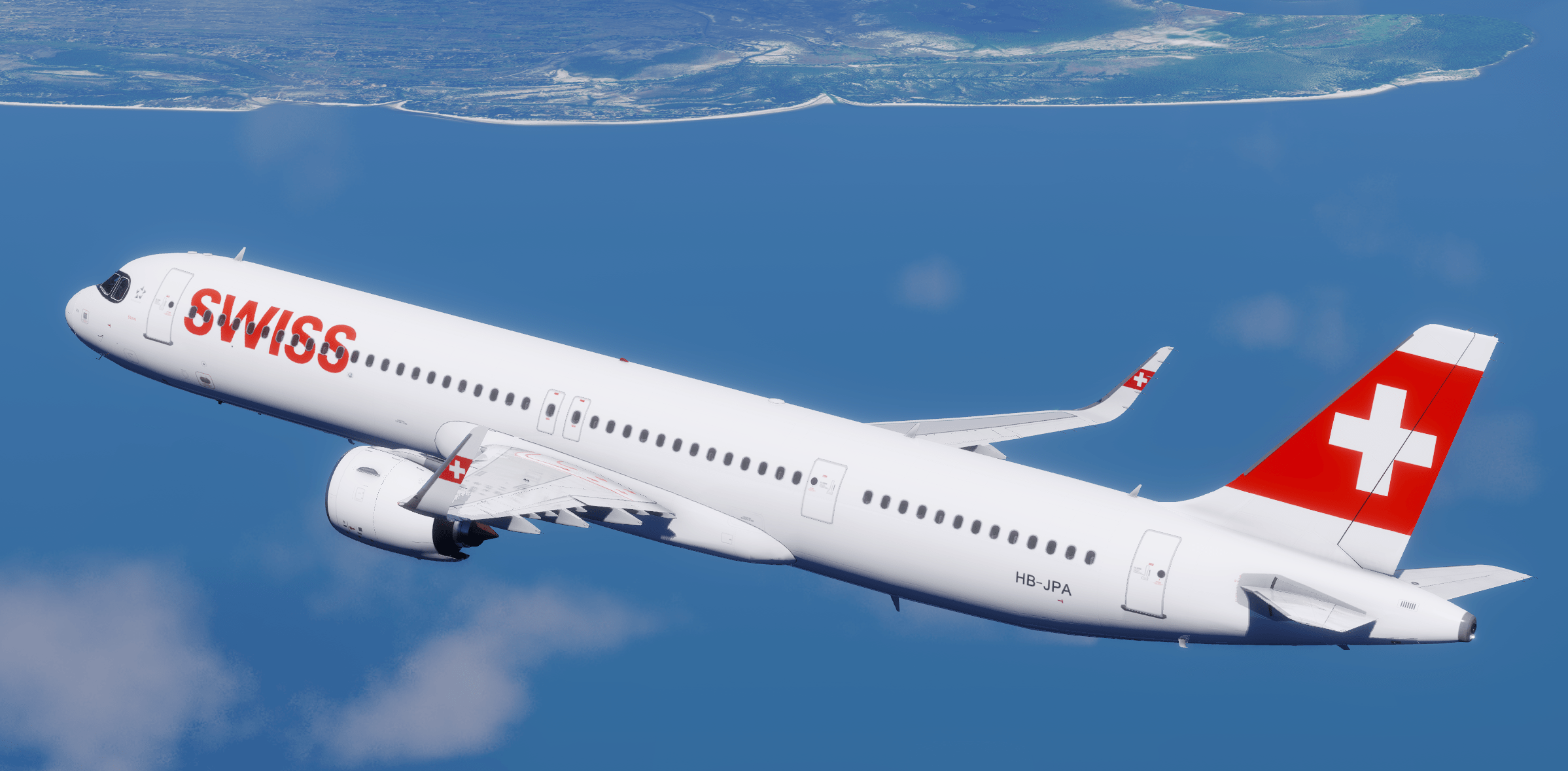Toliss Swiss Airlines A321 two livery pack - Toliss A321 - X-Plane.Org ...