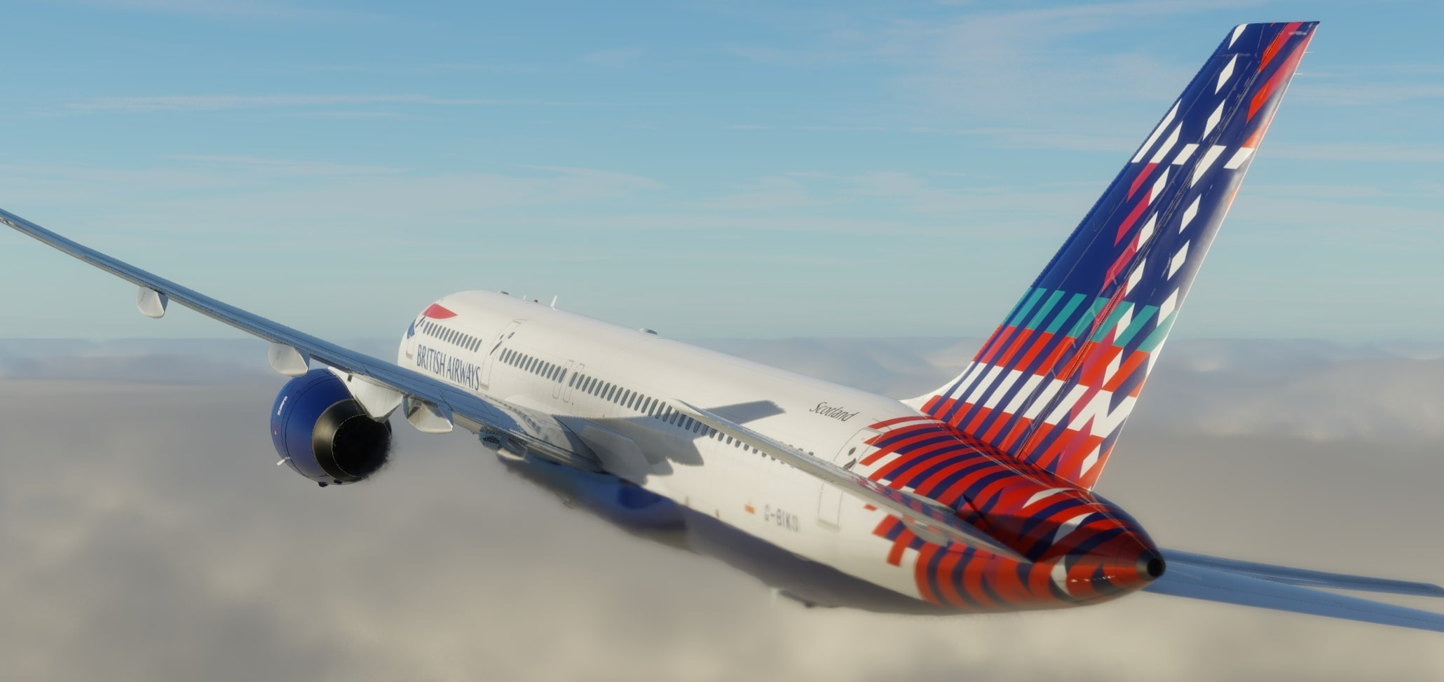 Flightfactor 757 - British Airways World Tails - Tartan (Scotland) - FF ...