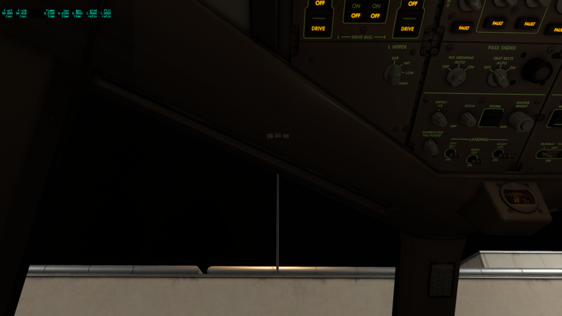 Lights shining through overhead - Report Bugs/Issues HERE - X-Plane.Org ...