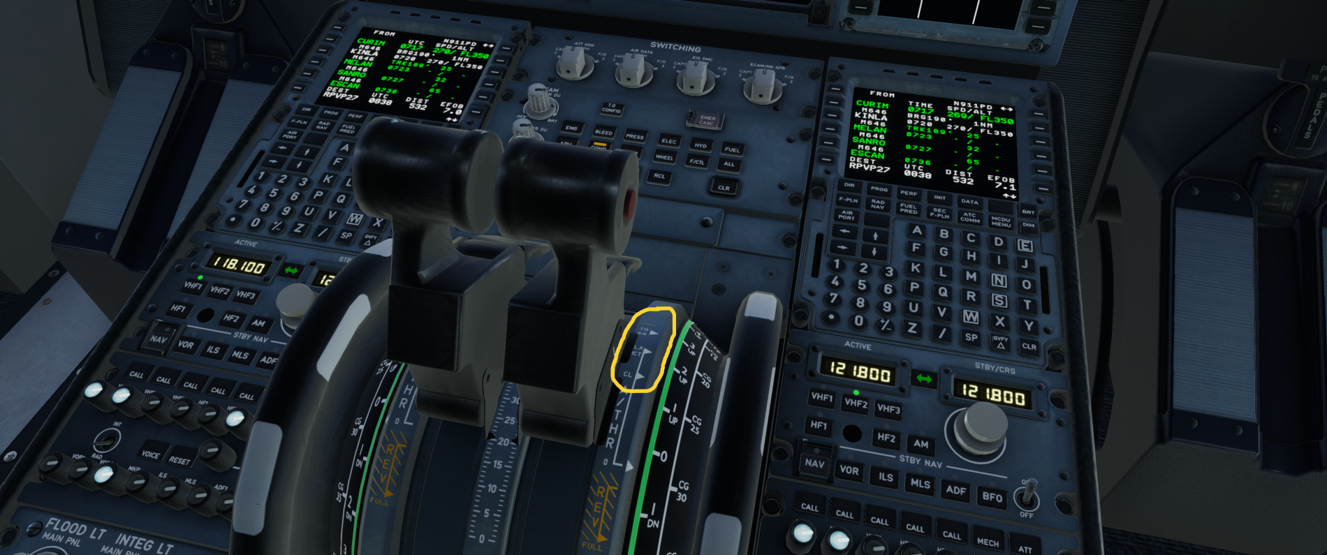 Wrong Throttle/Thrust Arrows - Airbus A321 - X-Plane.Org Forum