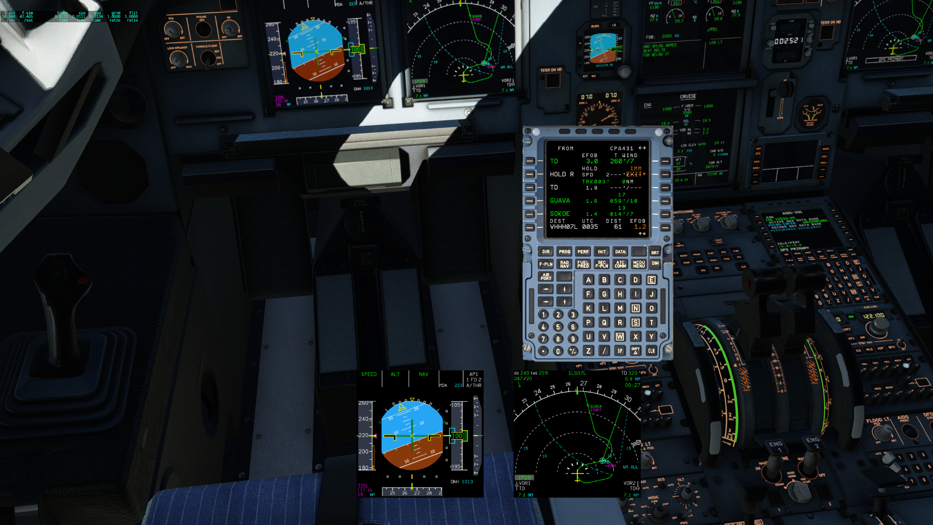 MCDU overlapping text - Airbus A321 - X-Plane.Org Forum