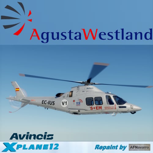 Livery EC-IUS for AW-109 by X-Trident - X-Trident AW-109 SP - X-Plane ...