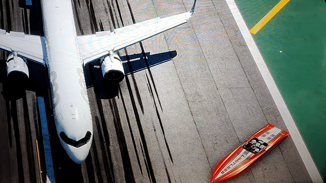 Motor boat crossing runway 27 ksan? - General X-Plane Discussion - X ...
